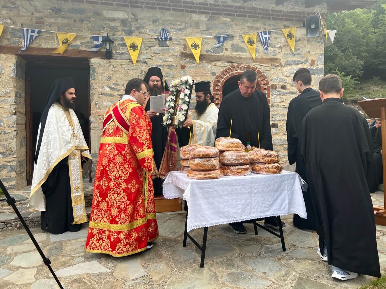 Πανήγυρις παρεκκλησίου Αγίας Ζώνης της Θεοτόκου - Ιερά Μονή Σπαρμού Ολύμπου