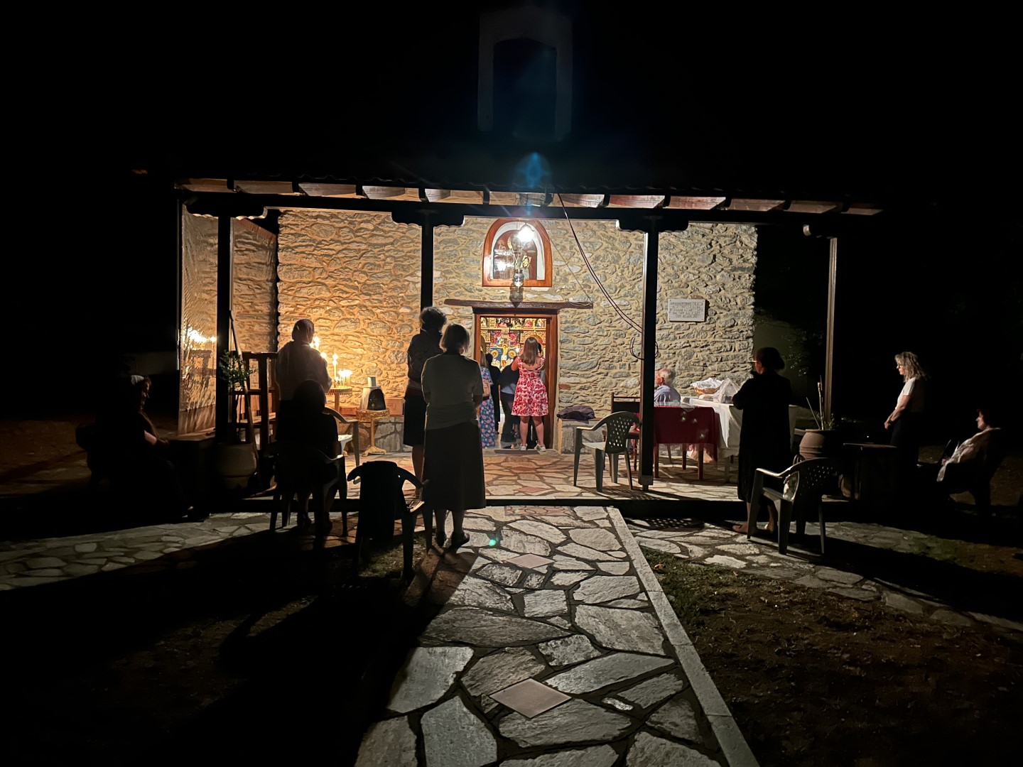 Αγρυπνία Αποδόσεως Κοιμήσεως της Θεοτόκου 22.8.2023 - Ιερά Μονή Σπαρμού ...