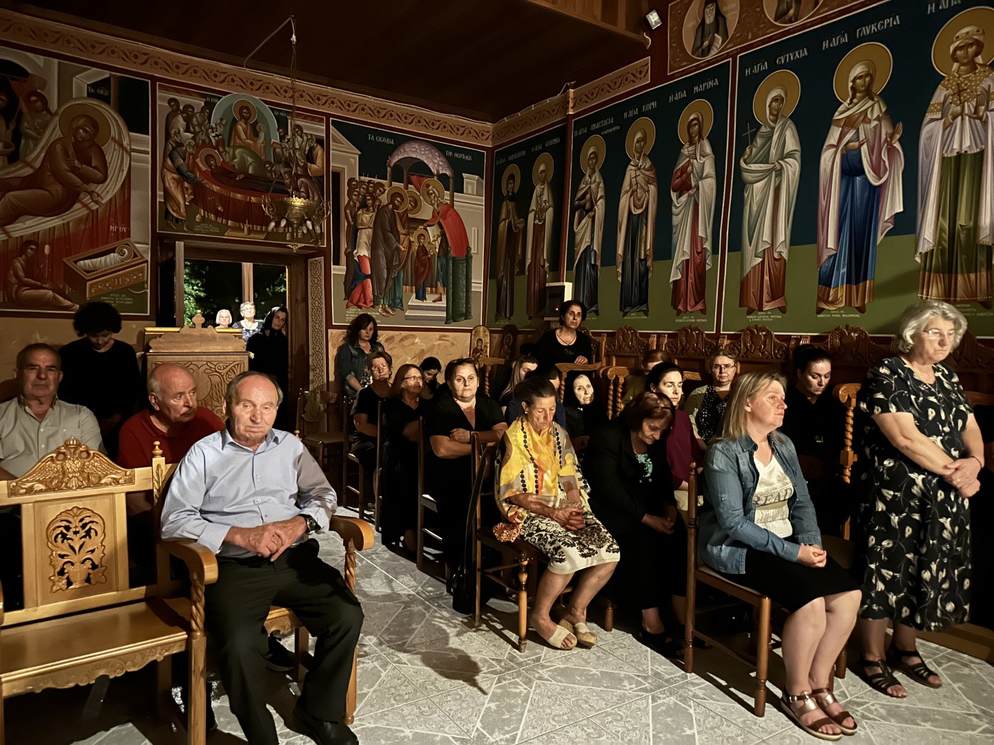 Αγρυπνία Αποδόσεως Κοιμήσεως της Θεοτόκου 22.8.2023 - Ιερά Μονή Σπαρμού ...
