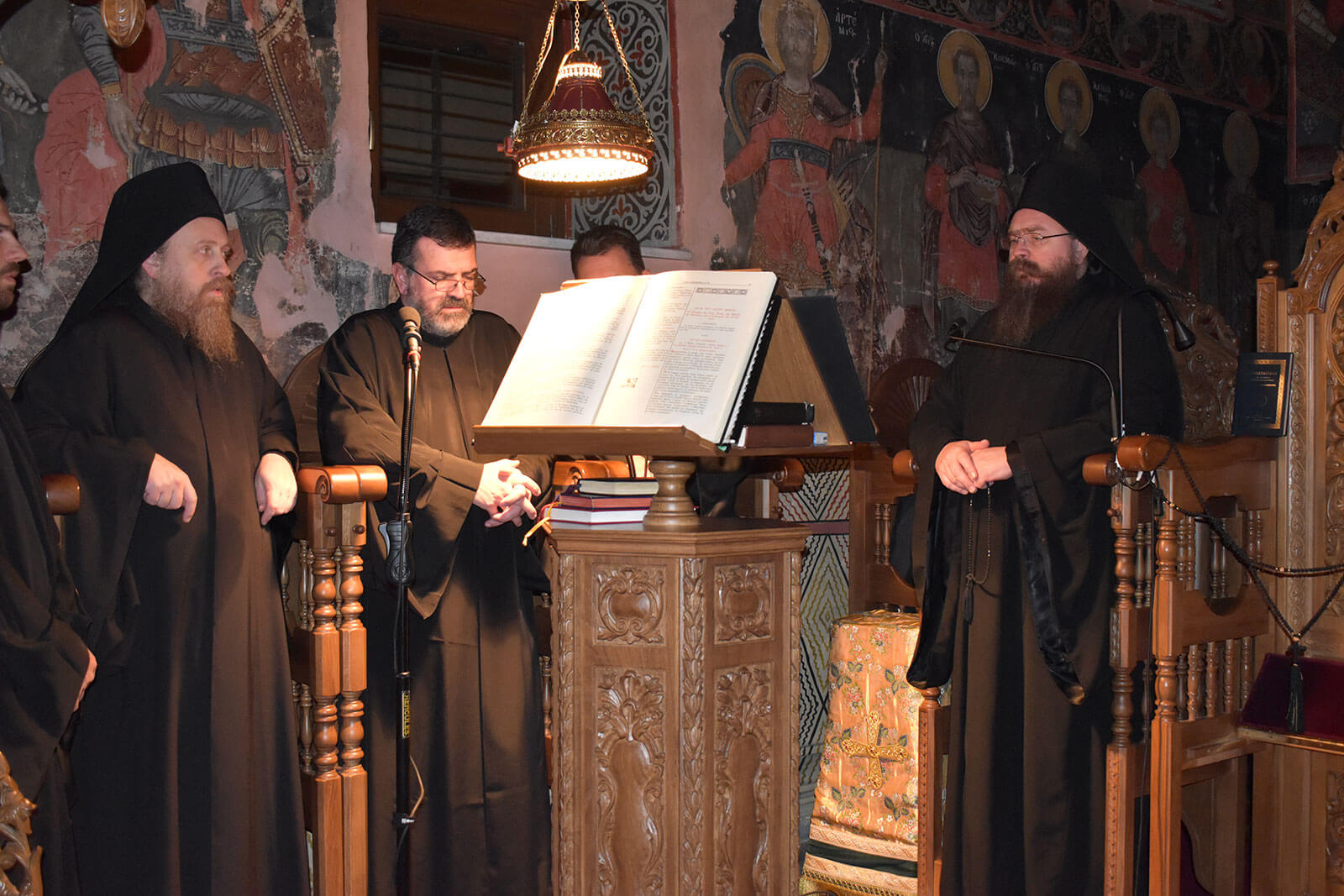 Αγρυπνία Συλλήψεως Αγ. Άννης 8.12.2021 - Ιερά Μονή Σπαρμού Ολύμπου