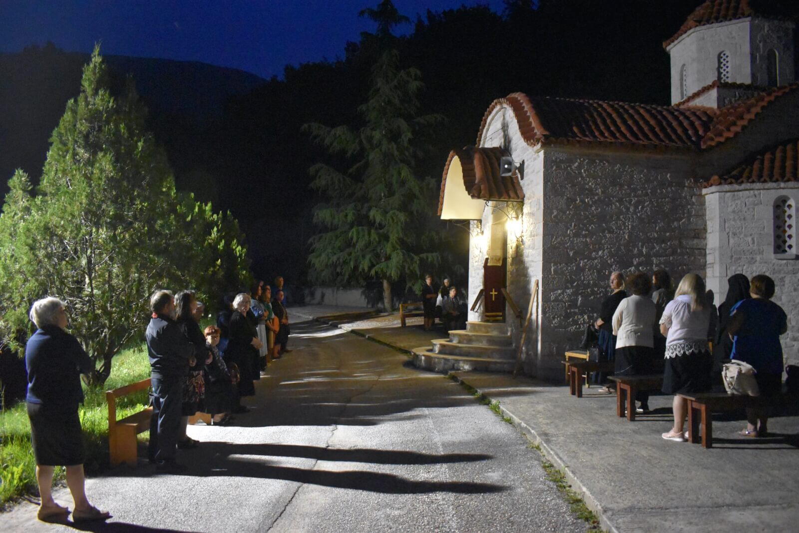Αγρυπνία εορτής Γενεθλίου του Προδρόμου 23.6.2022 - Ιερά Μονή Σπαρμού ...