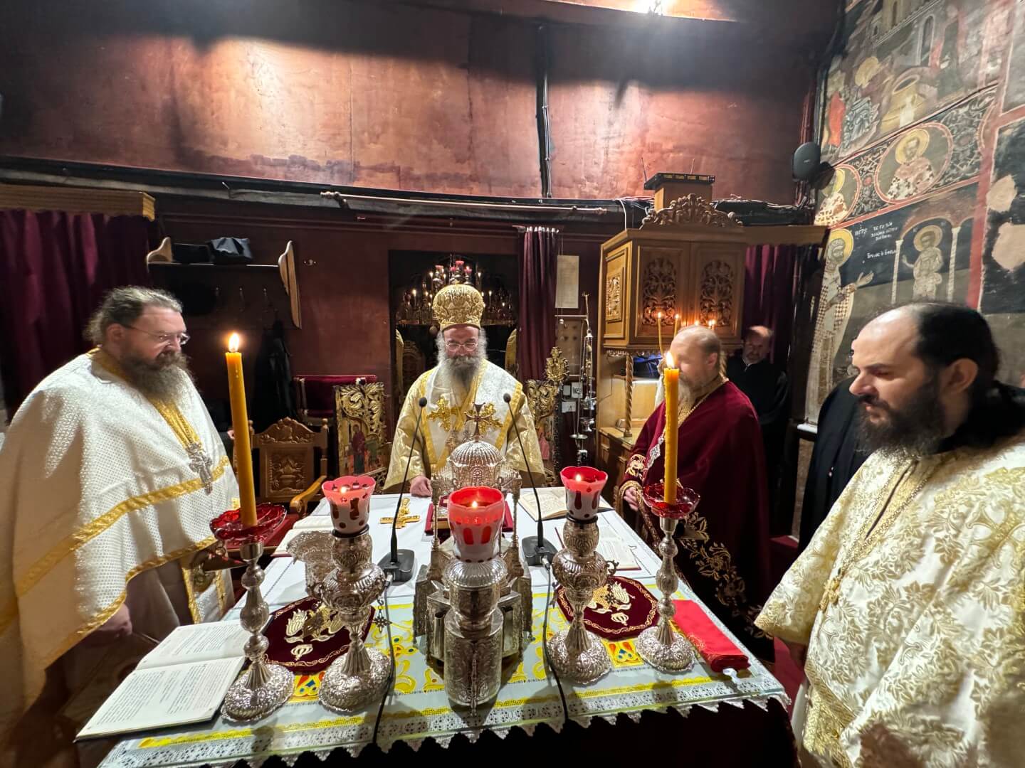 Μνημόσυνο τριετές π. Χριστοφόρου Σπαρμιώτου 26.1.2024 - Ιερά Μονή ...